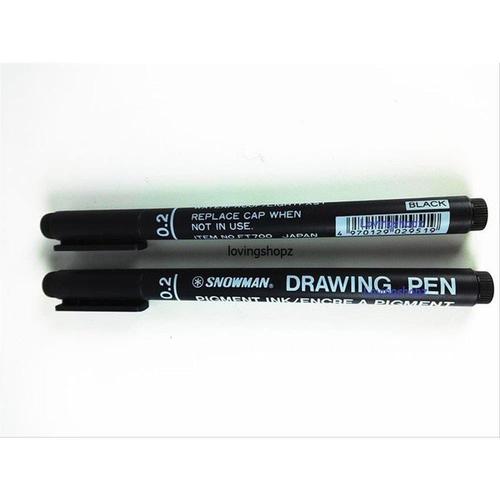 Jual Pulpen Pena Menggambar Snowman Drawing Pen 02 snowman 700 drawing ...