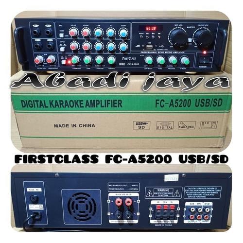 Jual AMPLI FIRSTCLASS FC A5200 USB SD DIGITAL AMPLIFIER fca5200 ...