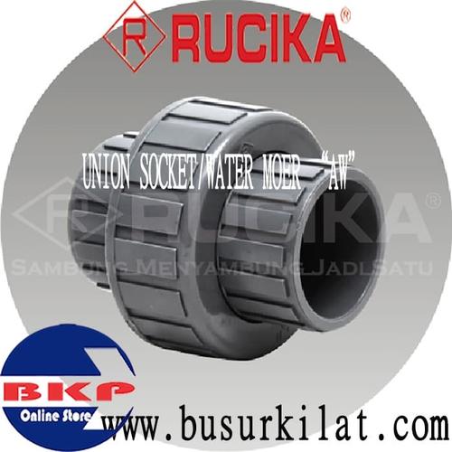 Jual UNION SOCKET / WATER MOER PVC RUCIKA (AW) 1/2" INCH / SAMBUNGAN ...