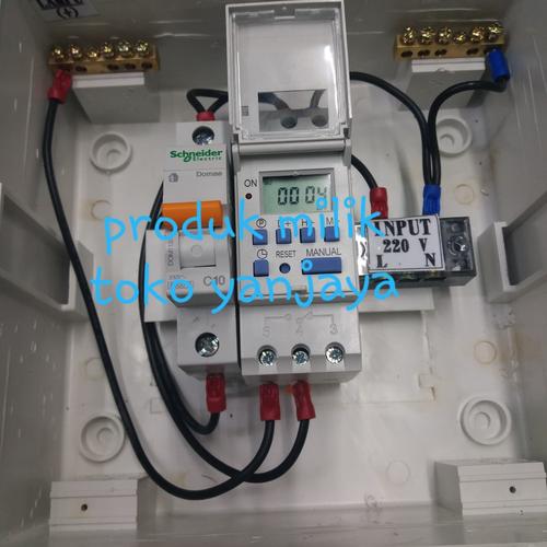 Jual panel timer digital weekly/panel lampu timer digital weekly ...