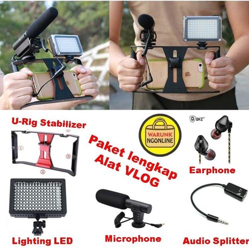Jual PAKET Alat VLOG - YOUTUBER - VLOGGER - VIDEOGRAFI - REKAMAN Video ...