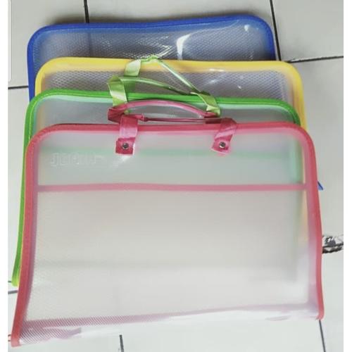Jual Map / Zipper Plastik Resleting Jaring Tenteng Tengah Merk Jenia ...