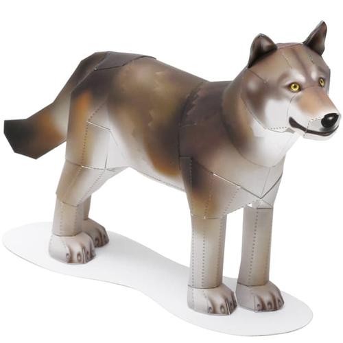 Jual Gray Wolf (Male, Standing) Papercraft - Kab. Bekasi - Papercraft ...