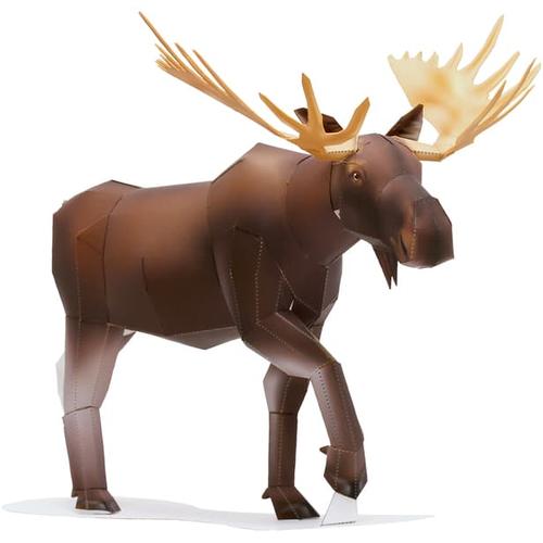 Jual Moose (Male, Standing) Papercraft - Kab. Bekasi - Papercraft ...