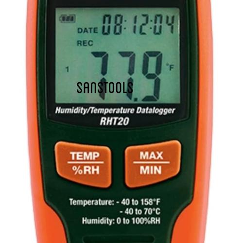 Jual Extech RHT20 hummidity and temperature data logger logging RHT-20 ...