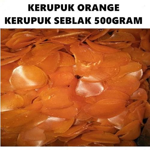 Jual KERUPUK OREN - KERUPUK SEBLAK MENTAH - 500GRAM - ANEKA SAYURAN ...