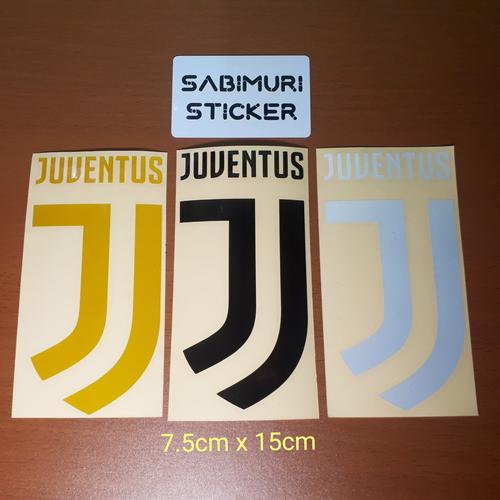 Jual cutting sticker stiker juventus reflective sheet - Kab. Bekasi ...