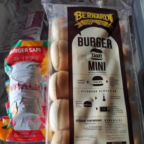 Jual Paket Burger Mini Bernadi Isi 20 - Jakarta Selatan - RN FROZEN ...