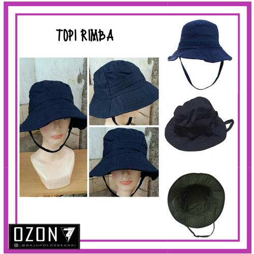 Jual topi rimba bucket hat topi gunung topi pancing topi gunung outdoor ...