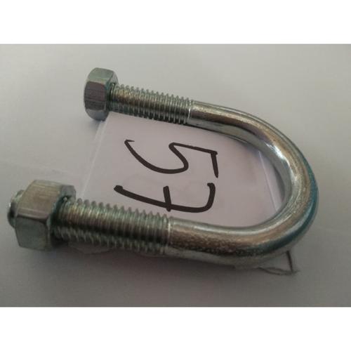 Jual clamp U bolt mengikat pipa 0.375 lebar 0.5 inch klem galvanis ...