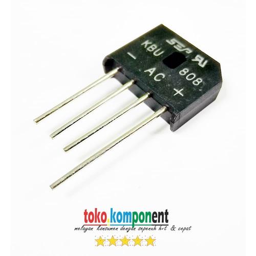 Jual KBU808 KBU-808 8A 800V diode bridge rectifier - Kota Semarang ...