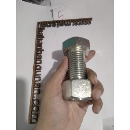 Jual baut putih diameter m27 panjang 7 cm alat bangunan jual per buah ...