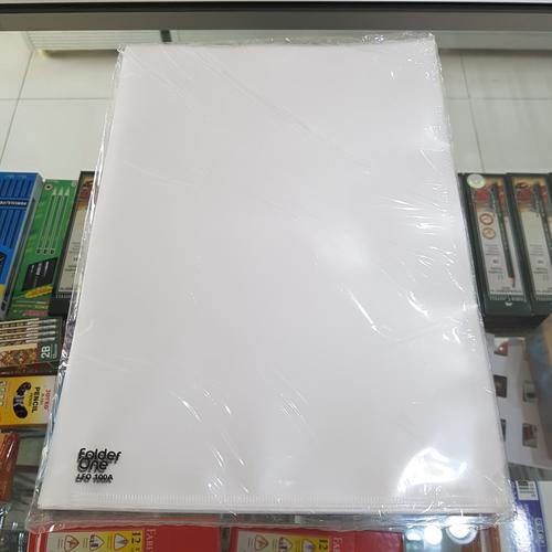 Jual Map L ukuran Folio Folder One / F4 / Map Transparant / Clear ...