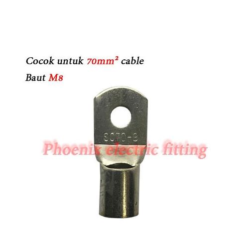 Jual Skun Scun SC70-8 Import Copper Terminal Copper Cable Lug - Jakarta ...