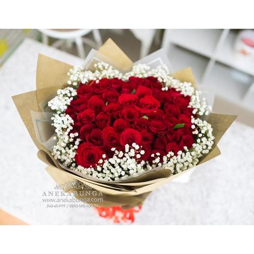 Jual Buket Bunga Asli Fresh Mewah Premium Hand Bouquet Rose Flower ...