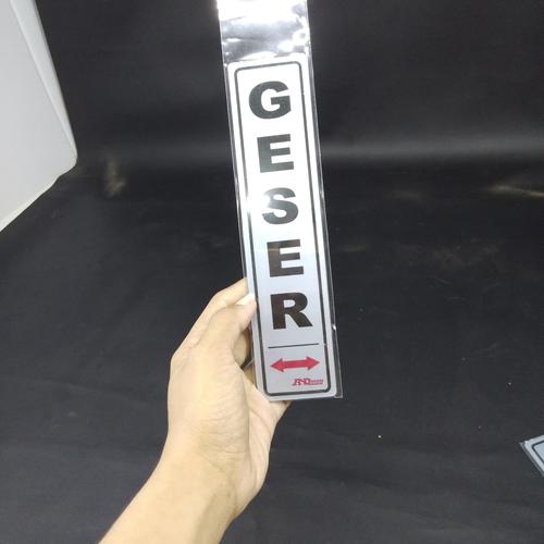 Jual Sticker Pintu Logo Geser PVC / Sticker Geser - Kab. Tangerang ...