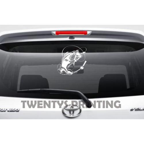 Jual MANCING IKAN STIKER KACA MOBIL STICKER CUTTING - Kab. Garut ...