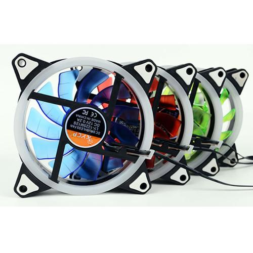 Jual Fan Casing Kipas-CPU Cooler-Pendingin PC 12cm Lightning Led Blue ...