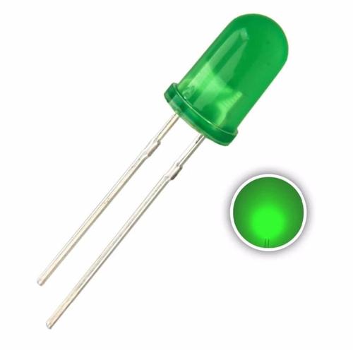 Jual Lampu LED 5mm Hijau Light Emitting diode Green Super High Quality ...