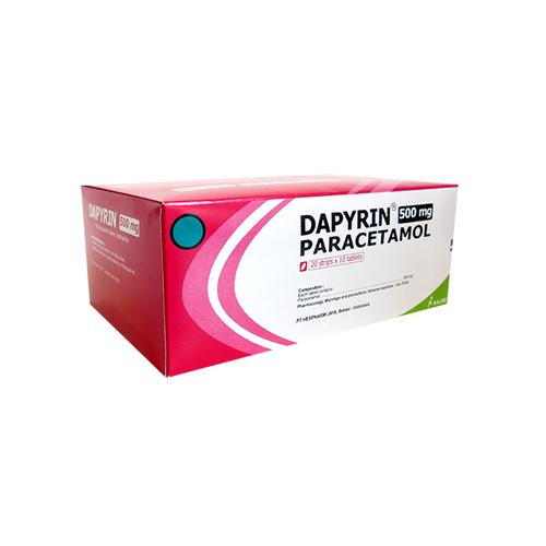 Jual Dapyrin Strip Paracetamol 500 mg - Kab. Grobogan - multivita ...