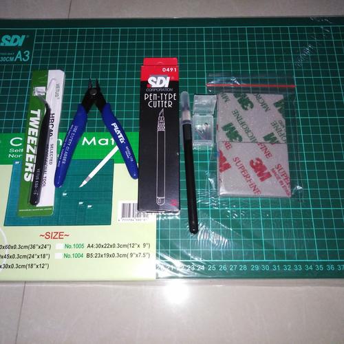 Jual Paket Hemat Alat Rakit Gundam Set Of 5 Alat Bantu Merakit Modelkit ...