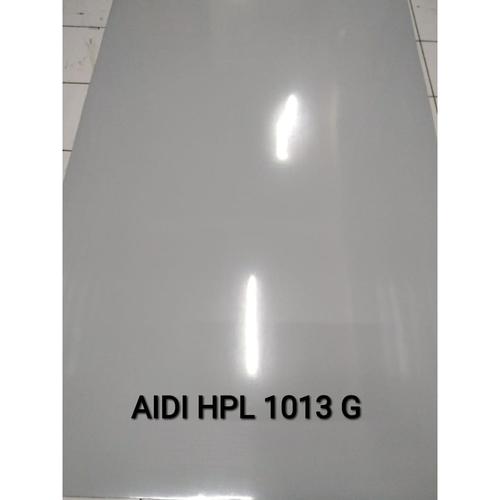 Jual AH 1013G LIGHT GREY GLOSSY HPL SOLID GLOSSY HPL POLOS KILAP HPL ...