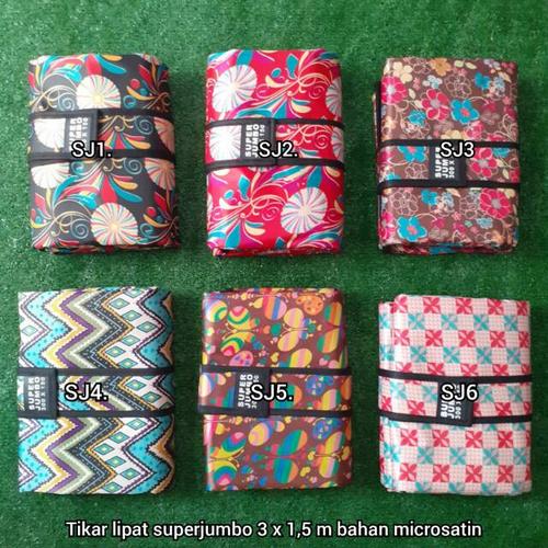 Jual Tikar lipat super jumbo ukuran 300 x 150 karpet tiker samak ...