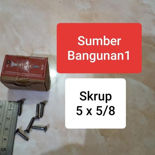 Jual Skrup 5 x 5/8" sekrup kecil - Kab. Bekasi - Sumber Bangunan1 ...