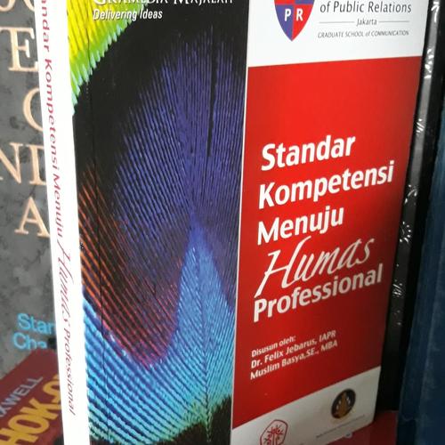 Jual buku standar kompetensi munuju humas prefesional by Dr. Felix ...