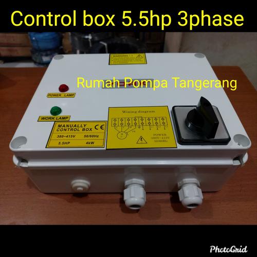 Jual Control box pompa air satelit spec 5.5hp 3phase - Kab. Tangerang ...
