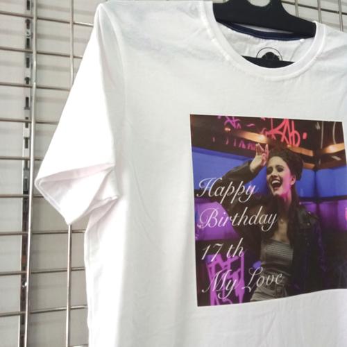 Jual Stiker / Sticker Print Custom Baju Kado Ulang Tahun / Birthday ...