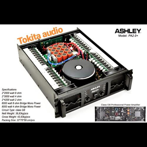 Jual POWER AMPLIFIER ASHLEY PA 2.0 PLUS POWER AMPLI ASHLEY PA2.0 ...
