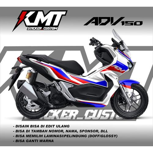 Jual Decal Sticker Stiker Striping Motor Honda Adv 150 Fullbody Custom ...