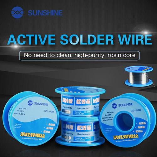Jual TIMAH GULUNG SUNSHINE SS-030 TIMAH SOLDER SUNSHINE KAWAT SOLDER ...