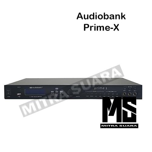 Jual AUDIOBANK PRIMEX / PRIME-X AMPLIFIER KARAOKE DIGITAL - Hitam ...