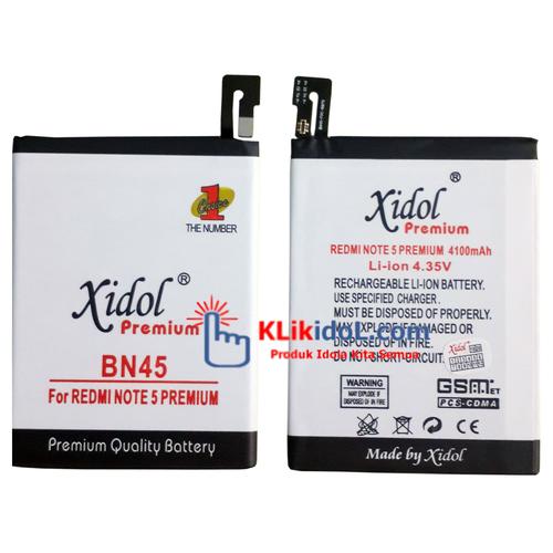 Jual BATERAI IDOL XIAOMI REDMI NOTE 5 NOTE 5PRO BN45 BATTERY BATRE ...