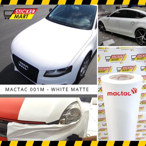 Jual Sticker White Matte Putih Doff Mactac 123cm - Kota Bekasi ...