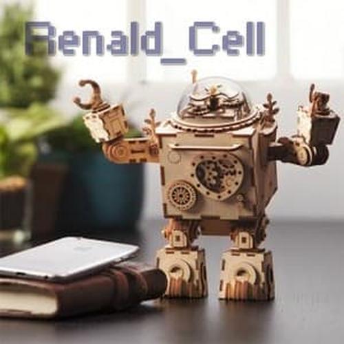 Jual Robotime Mainan Puzzle Rakit Music Box Kayu 3D Model Robot Orpheus ...