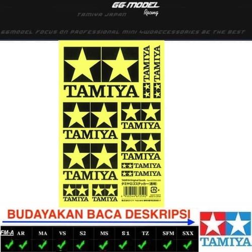 Jual TAMIYA 67259 LOGO STICKER (CLEAR) - Jakarta Barat - TAMIYA ...