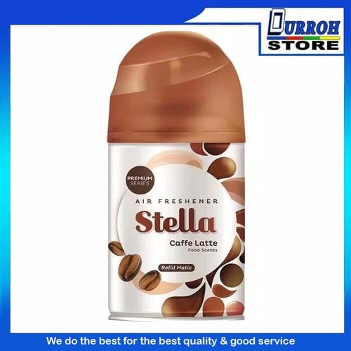 Jual Stella Refill Matic CAFFE LATTE 1 KALENG Pengharum Ruangan Kopi ...