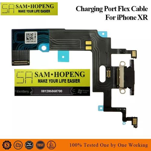Jual iPhone XR Flexible Fleksibel Connector Charger Lightning Original ...