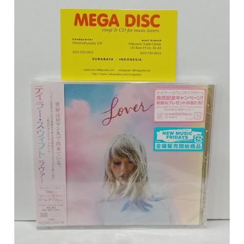 Jual CD Taylor Swift - Lover Album Japan Edition Bonus Track New ...