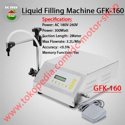 Jual GFK-160 Filling Machine Filler Mesin Pengisi Air Cairan Botol / Gelas - Jakarta Pusat - DC ...