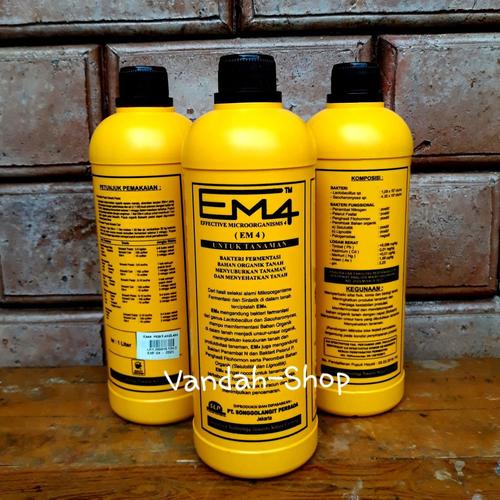 Jual EM4 Efective Microorganisms 4 untuk Pertanian 1 Liter - Kota ...