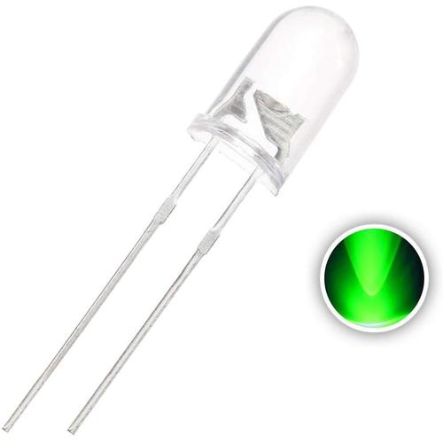 Jual LED Putih Hijau 5mm Ultra Bright Clear LED Diode Green - Kota ...