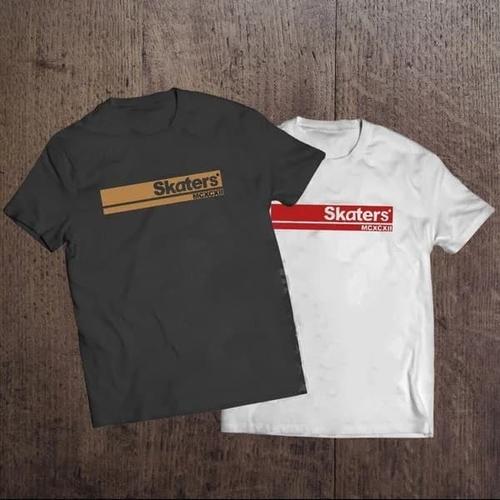Jual kaos tshirt distro skaters combet 30s - Abu-abu, S - Jakarta Pusat ...