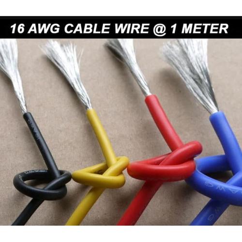 Jual 16 AWG High Quality Silicone Wire Cable Kabel Silikon Serabut ...