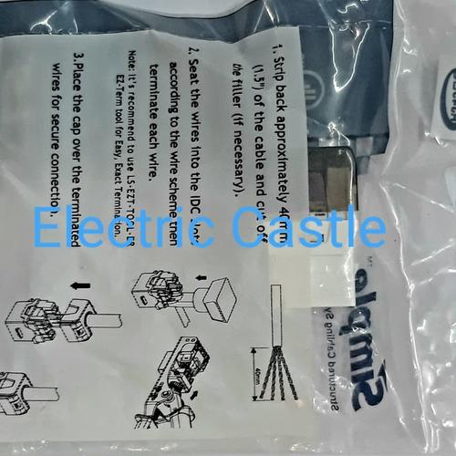 Jual LS Modular Jack Cat6 SL Series outlet data cat 6 - Jakarta Pusat ...