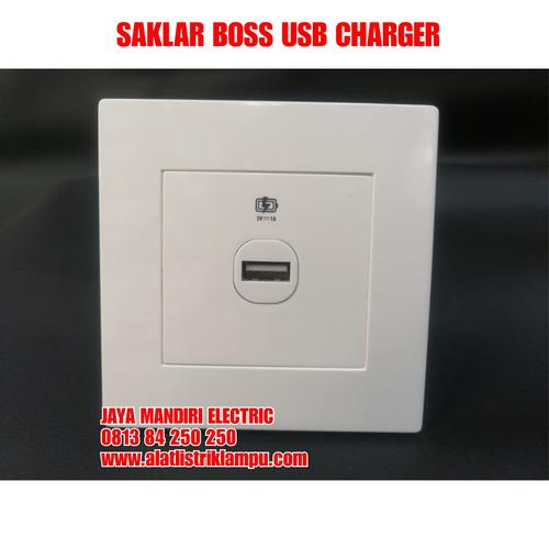 Jual SAKLAR BOSS USB CHARGER PUTIH B1031UC 5V 1A - Jakarta Pusat - Jaya ...