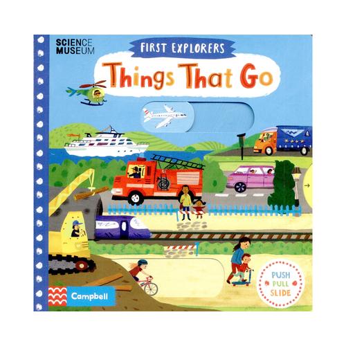 Jual Campbell First Explorers Things That Go. Buku Anak Import - Kota ...